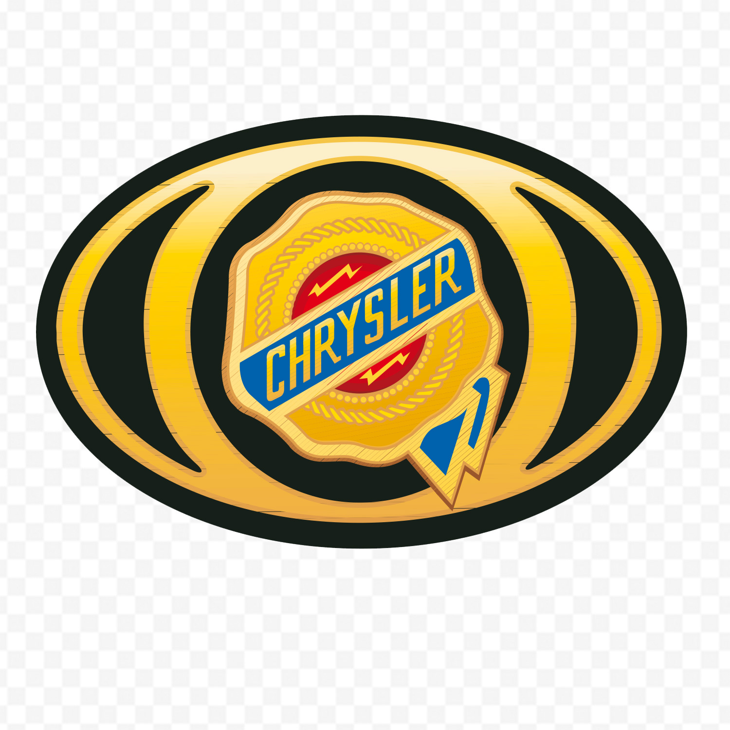 Chrysler Embleme - Sticarz