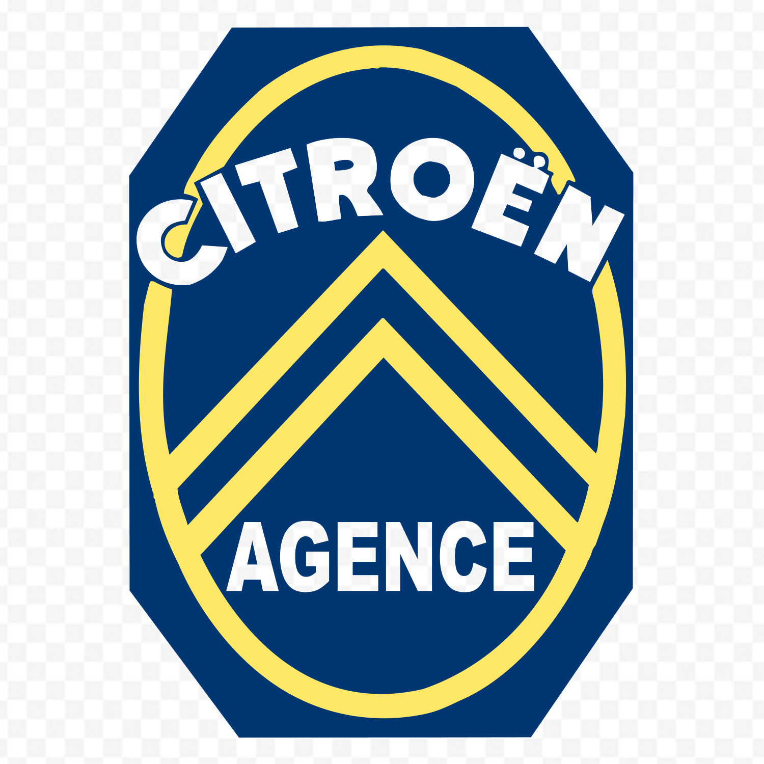 Citroen Agence Logo - Sticarz
