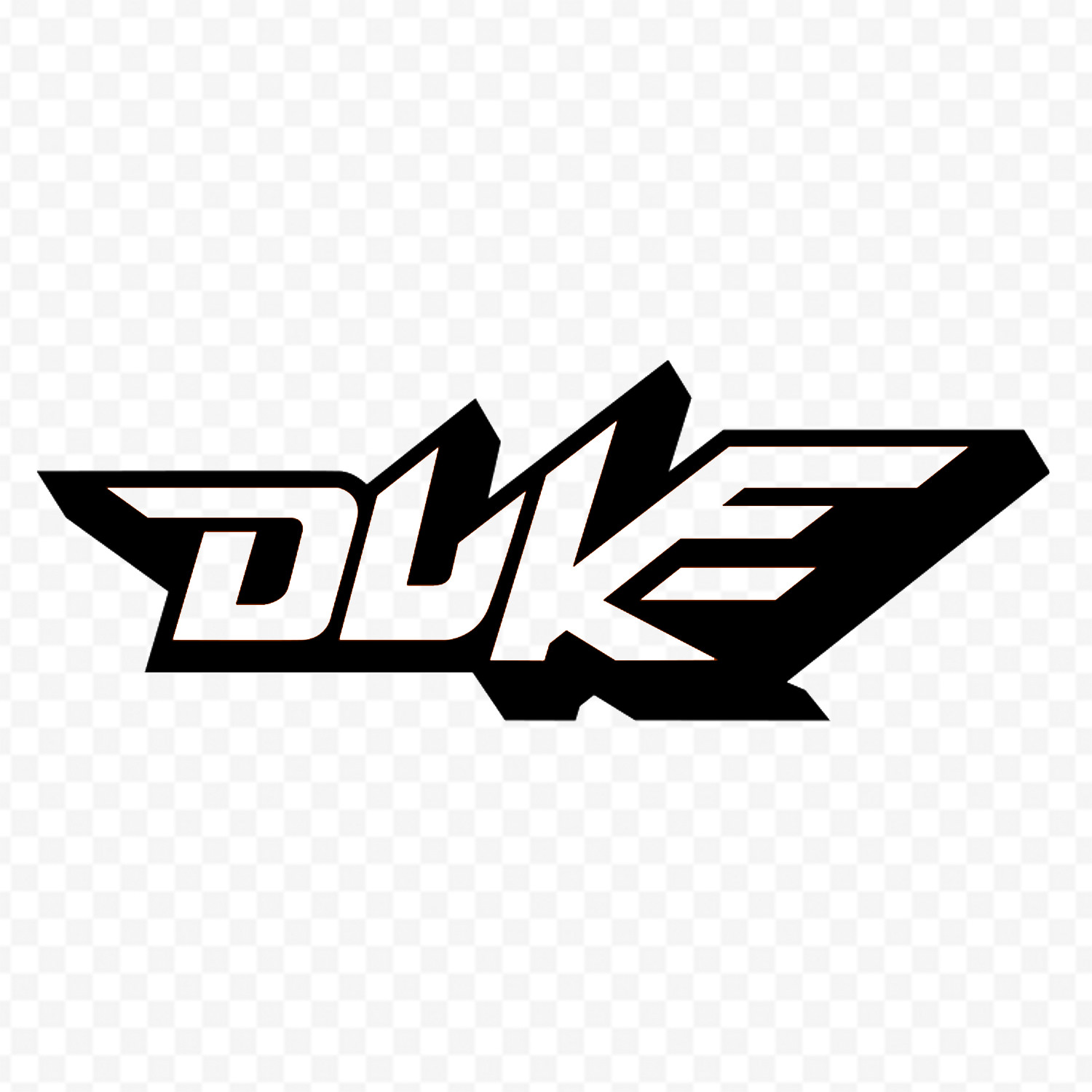 Duke Transparent - Sticarz