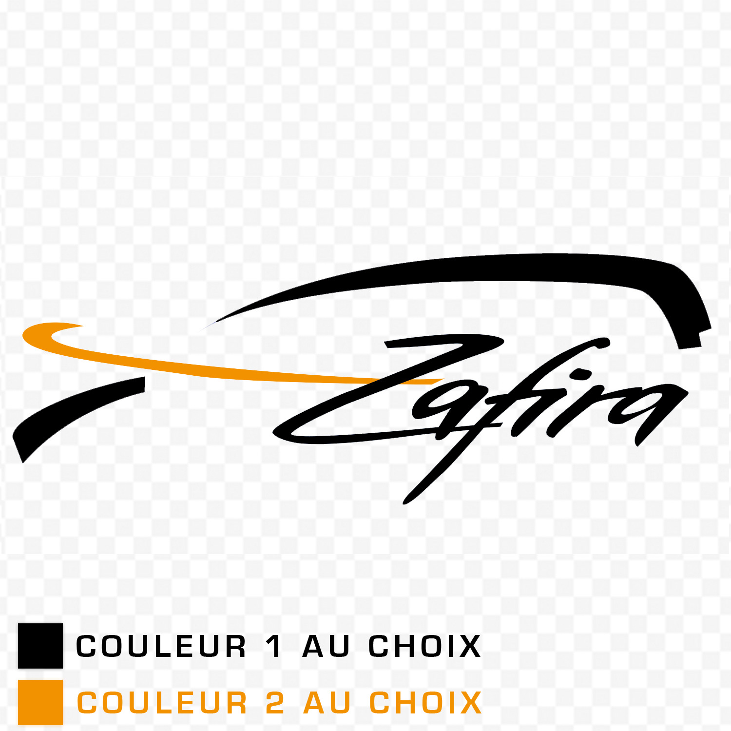 Logo Zafira - Sticarz