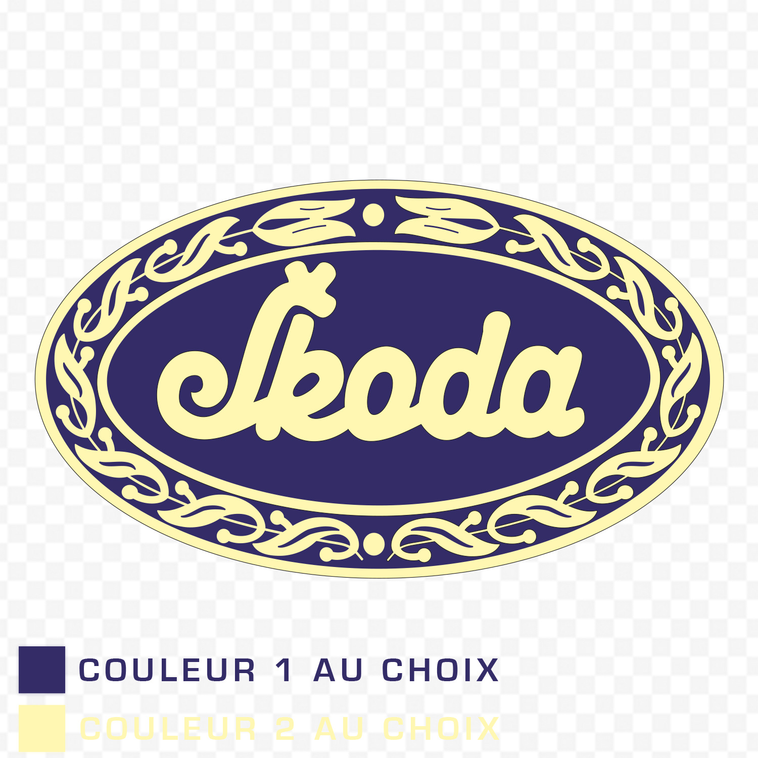 Skoda Logo Vintage - Sticarz